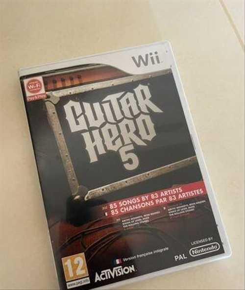 Guitar hero 5 Wii