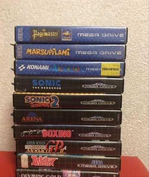 Игры для Sega Mega Drive PAL