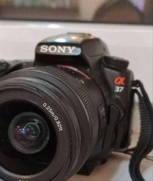 Зеркальный фотоаппарат sony а37