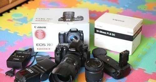 Продаю Canon EOS 70D Kit