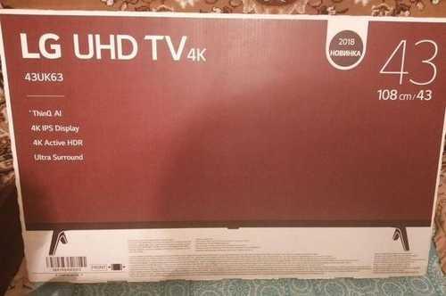 Телевизор LG UHD TV 4K 43UK63