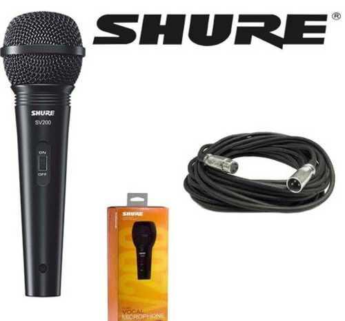 Микрофон динамический shure SV200-A