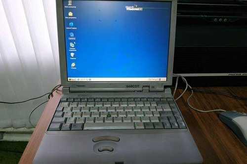 Ноутбук "Toshiba Portege 660cdt"
