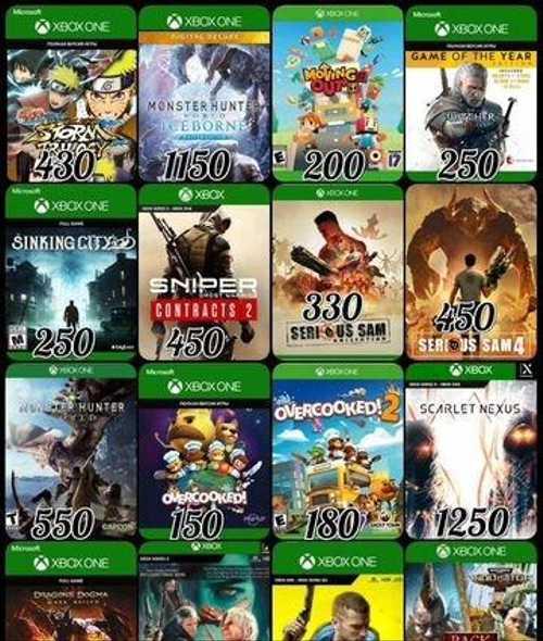 Игры на Xbox Series & Xbox One. Ключи