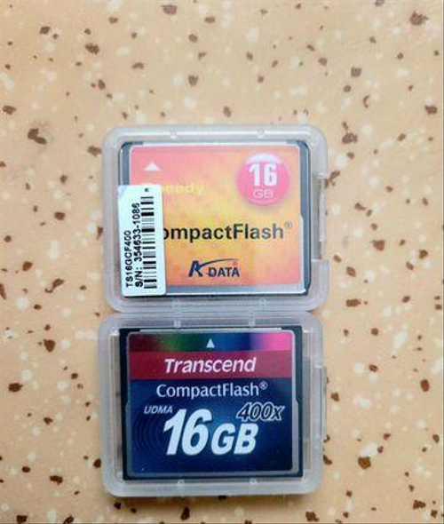 Флешки compact flash 2 шт