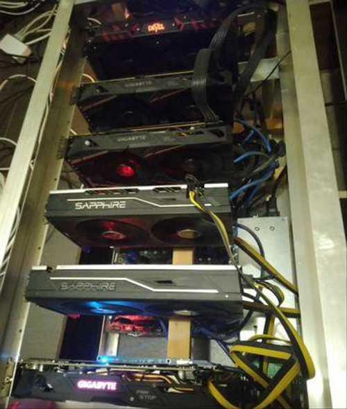 Видеокарты RX570 8Gb, RX480 8Gb