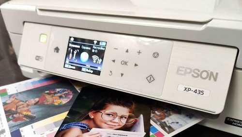 Epson XP-435, цветной мфу с снпч