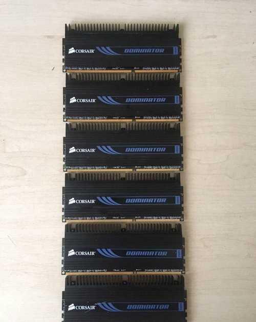 Память Corsair dominator DDR3 32Gb 1600 MNz