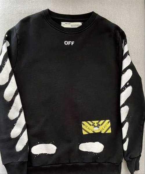 OFF white - хлопковый свитшот