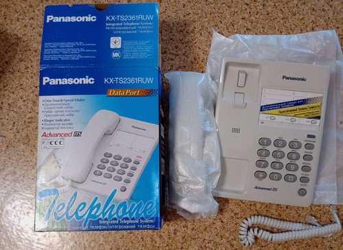 Телефон Panasonic KX -TS2361RUW