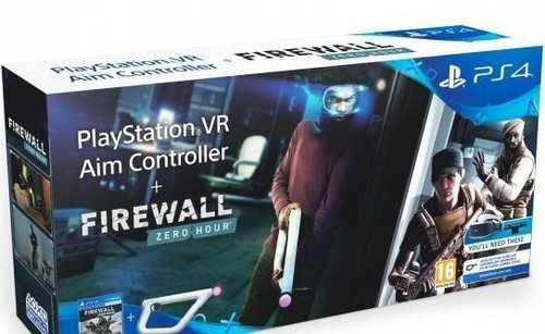 Контроллер-пистолет PS4 VR Aim Controller + игра F