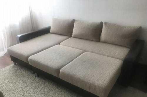 Угловой диван по доставке