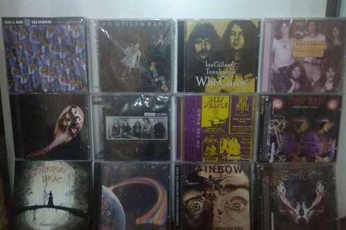 CD, компакт диски rock, Hard Rock, metal