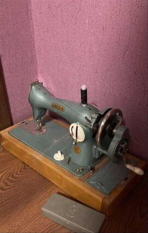 Швейная машина union рабочая