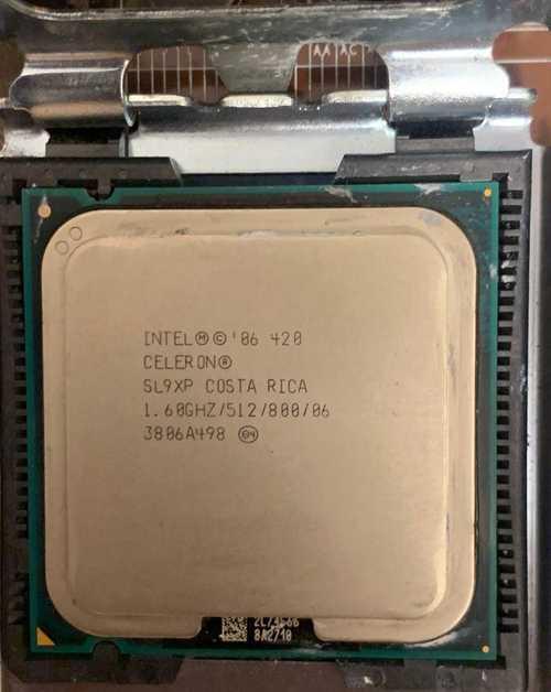 Процессор Intel Celeron (420) 1.6GHz 800MHz 512Kb