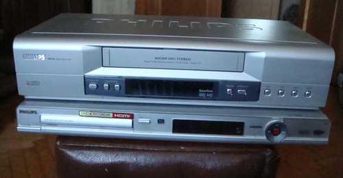 Philips Dvd-recorder + VHS Philips