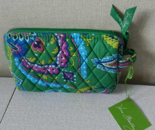 Косметичка Vera Bradley Emerald Paisley