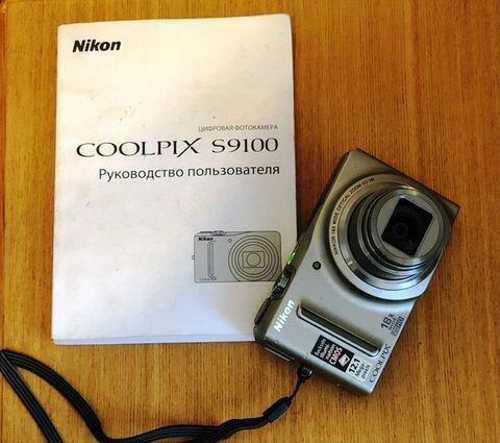 Продам фотоаппарат Nikon coolpix s9100