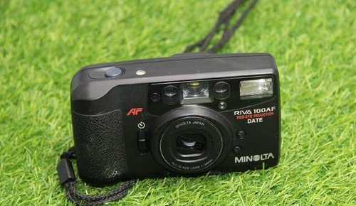Фотоаппарат плёночный Minolta Riva 100 AF Red-Eye