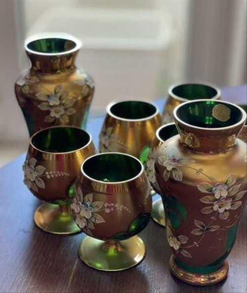 Bohemia вазы и бокалы