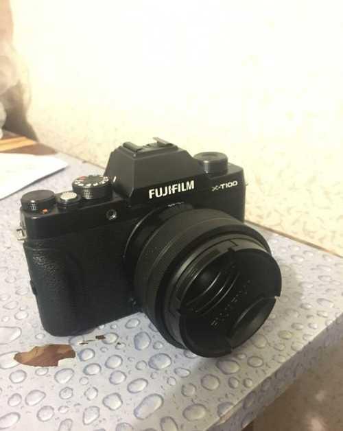Беззеркальный фотоаппарат Fujifilm xt100 kit 15-45