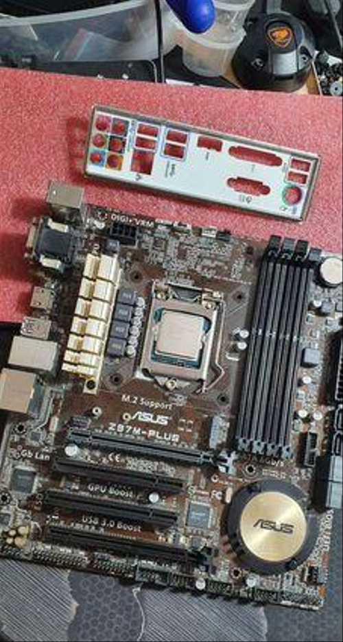 Связка Intel Core i5 4690k + Asus z97m - Plus
