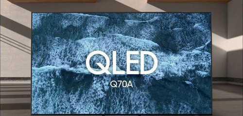 Qled Samsung QE55Q70aauxru hdmi 2.1, 120Гц 2021
