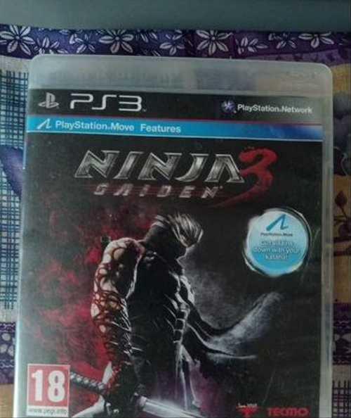 Ninja Gaiden 3 - диск PS3