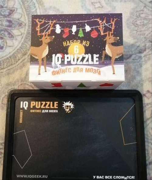 Набор из 6 головоломок "IQ Puzzle" новый