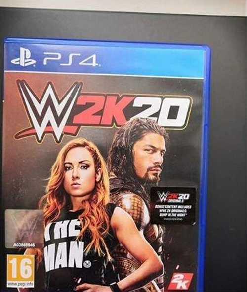 Игра для приставки PS4 WWE 2K20