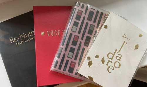 Записная книжка Estee/Valentino/Dior/Chanel