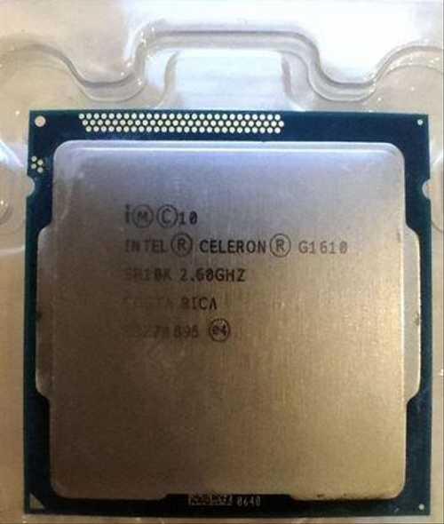 Процессор CPU Intel Celeron G1610 Socket LGA1155