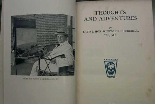 Книга. Черчиль. Английский. 1932 г