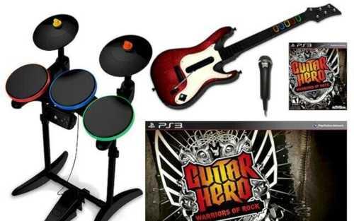 Guitar Hero: Warriors of Rock. Band Bundle PS3