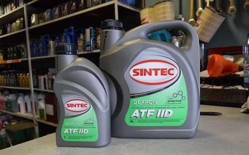 Sintec atf ii. Sintec ATF. Трансмиссионное масло АТФ Синтек. Синтек ATF 2d. Sintec ATF II Dexron 4л.