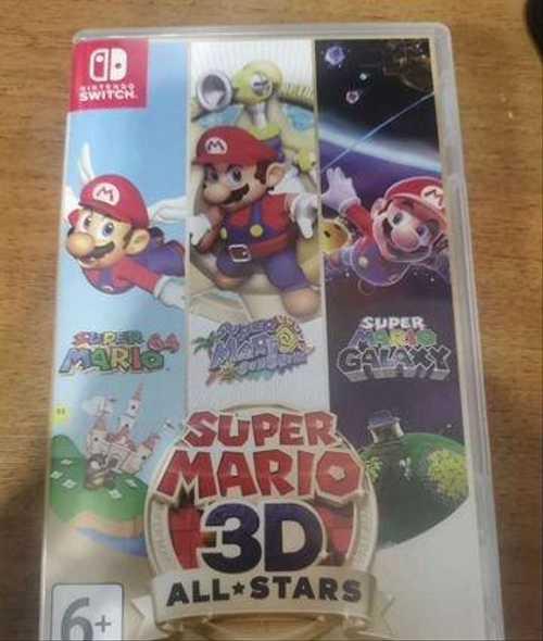 Super Mario 3d all stars switch