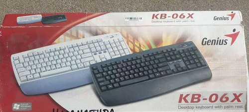 Клавиатура genius kb-06x ps/2