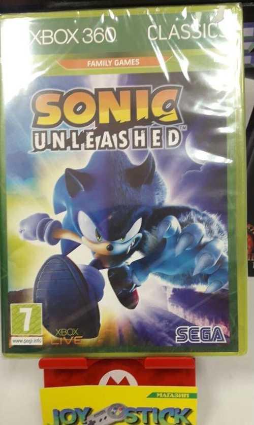 Sonic Unleashed (New)(Xbox-360, английская версия)