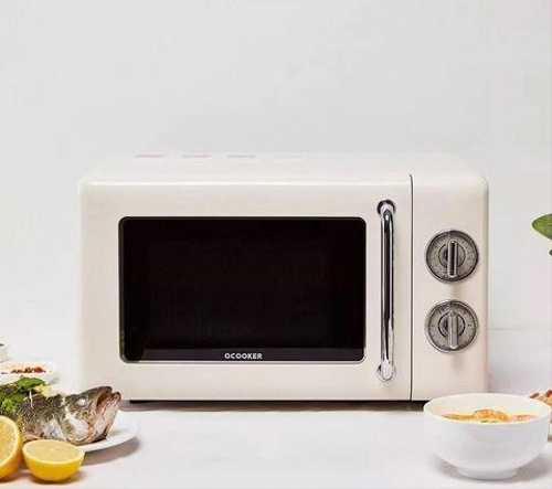 Микроволновка Qcooker CR-WB01B Retro Microwave 20L