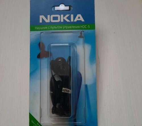 Гарнитура наушники Nokia HDC-5