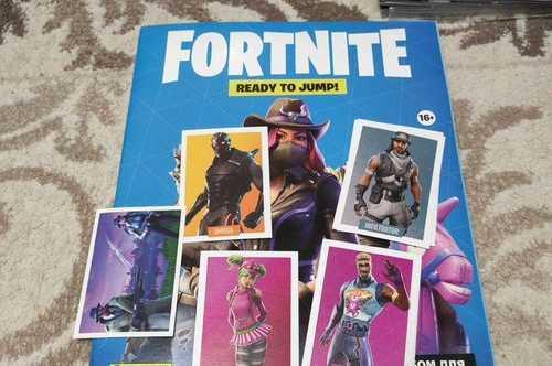 Наклейки Panini Fortnite