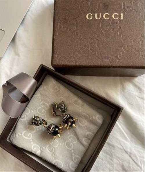 Серьги gucci