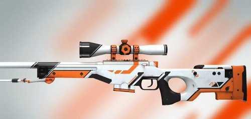 AWP Asiimov После полевых