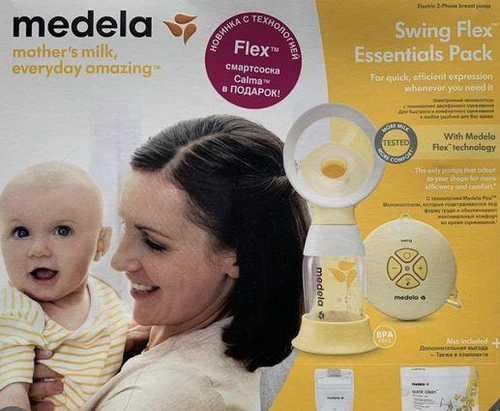 Молокоотсос medela swing flex