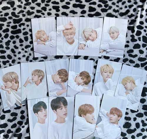 BTS открытки Mediheal x BTS