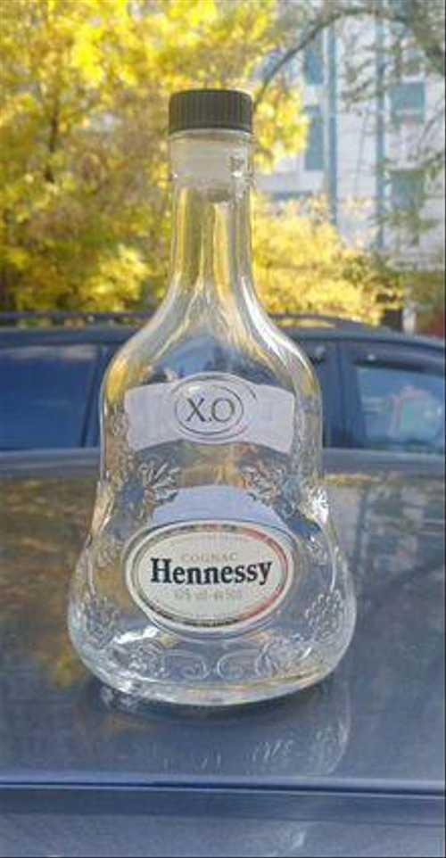 Бутылки из под коньяка XO Hennessy