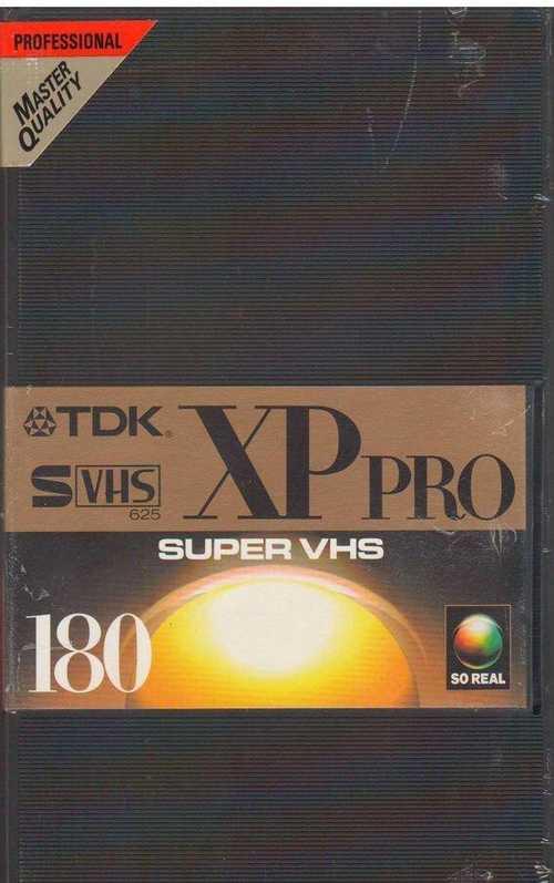 Видеокассета «TDK XP 180 S VHS 625», SE-180