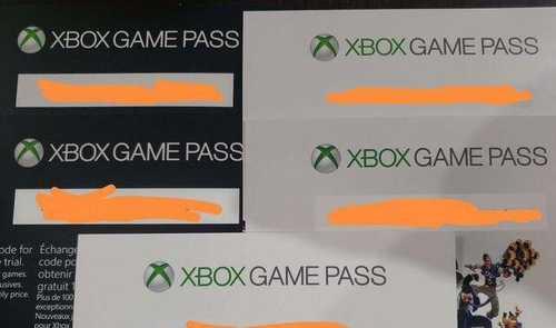 Подписка Xbox game pass