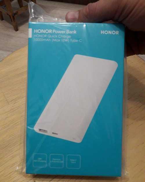 Новый повербанк Honor 10000mAh