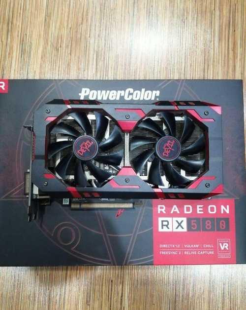 RX 580 8gb Powercolor RedDevil oc